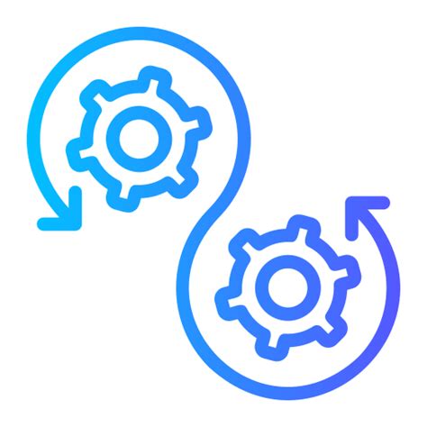 Devops Generic Gradient Outline Icon