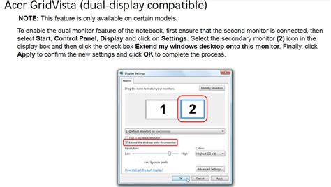 Aspire Z Setup For Dual Monitors Acer Community