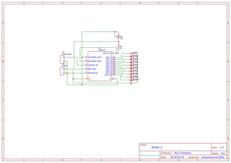 Vu Meter Using Lm Easyeda Open Source Hardware Lab
