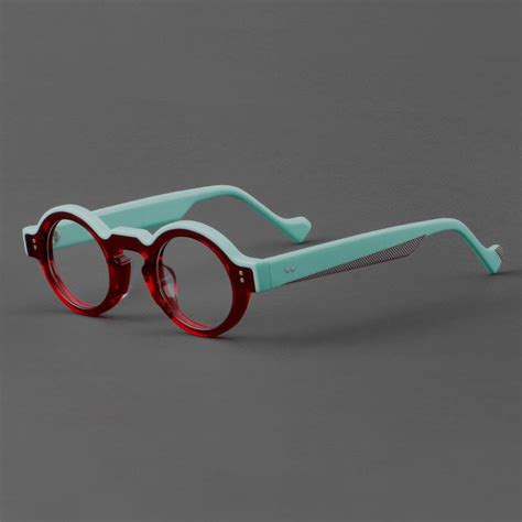 Jerry Vintage Acetate Round Glasses Frame Jollynova