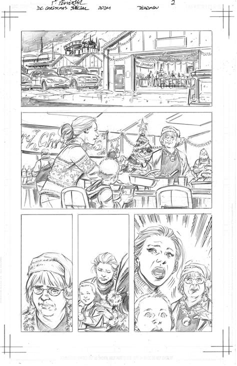 dc christmas special batman smells deadman page 2 paul pelletier