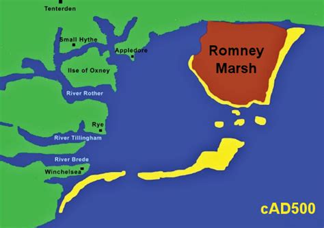 Anglo Saxon Kent History Of Romney Marsh