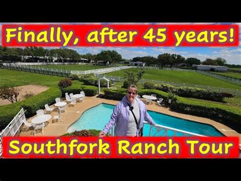 Finally After 45 Years Southfork Ranch Tour Youtube