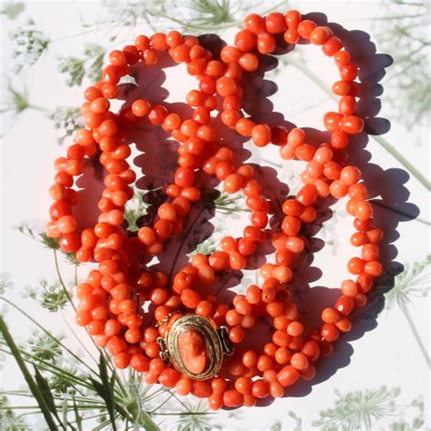 Collier Ancien En Corail Bijoux Anciens Sautoir Corail Bijouxbaume