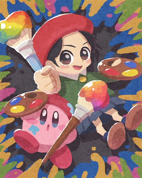 Kirby Adeleine And Artist Kirby Kirby Drawn By Miclot Danbooru