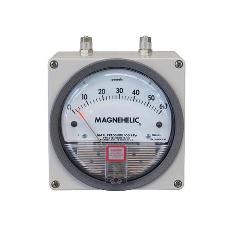 Differenzdruckmanometer im Kunstoffgehäuse Magnehelic MEG über Jahre Luftmesstechnik
