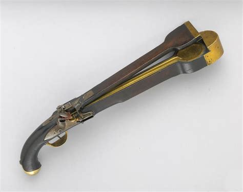 Bonhams An Unmarked French Naval Flintlock Flare Pistol