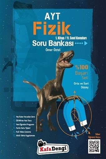 KafaDengi Yayınları AYT Fizik Orta ve İleri Düzey Soru Bankası Kitap