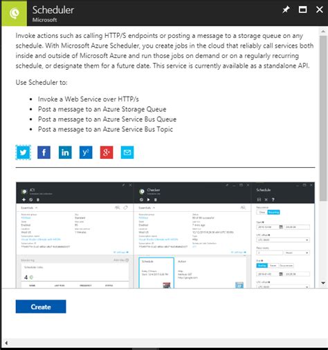 Getting Started With Azure Scheduler