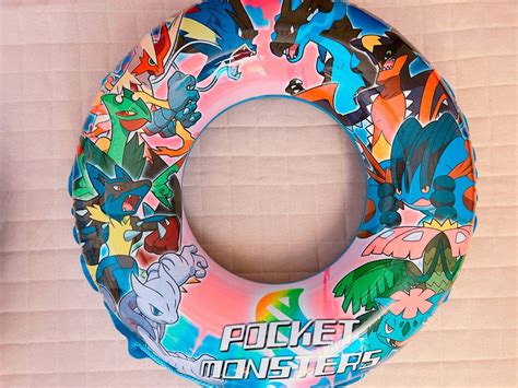 Yahooオークション ポケットモンスター 70cm 浮き輪 空気ビニール