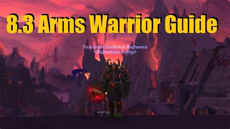Bajheera Arms Warrior Guide PvE PvP Gear Talents Essences YouTube