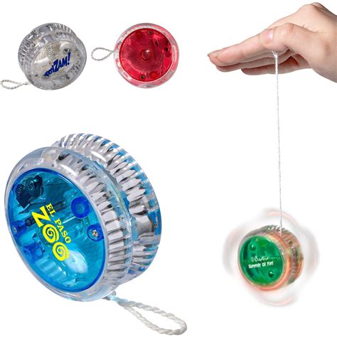 Imprinted Plastic Light Up Yo Yos