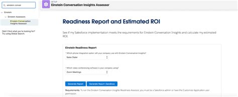 Einstein Conversation Insights Analyze Customer Calls And Coach Your