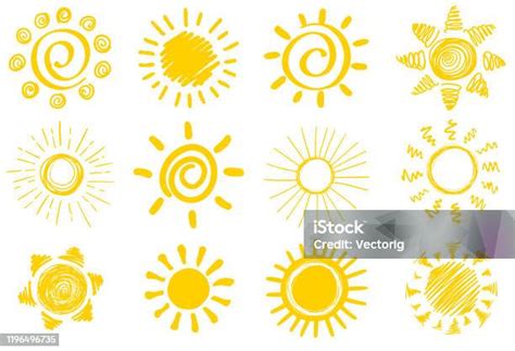 兒童繪製太陽繪圖插圖向量圖形及更多卡通圖片 卡通 圖示 塞爾維亞 Istock