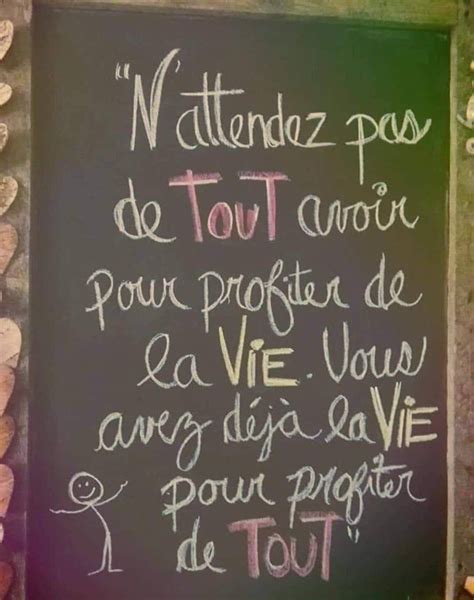 N attendez pas de tout avoir Inspirations pour réussir sa vie