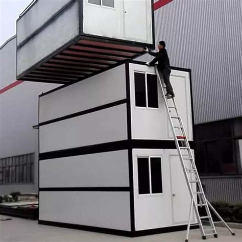Steel Structures Modular Stackable Foldable Container House