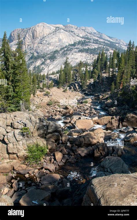 Tuolumne Falls Is One Of Many Waterfalls Along The Tuolumne River In