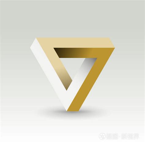 不可能的三角形图片 不可能的圆形 伤感说说吧
