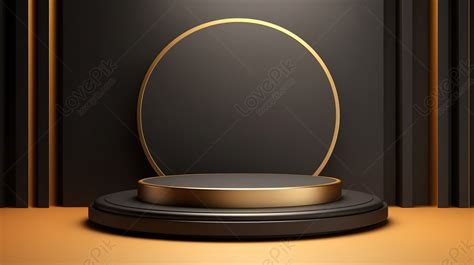 제품 쇼케이스 경험 3d 포디움으로 한 차원 높은 럭셔리 제품 디스플레이 배경 지휘대 배경 한 배경 이미지 Hd 제품 디스플레이 지휘대 한 배경 사진 무료