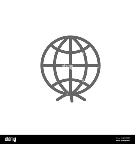 Latitude And Longitude Icons Graphic Resource Templates Vector