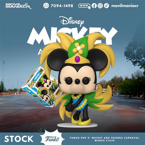 Funko Pop Mickey And Friends Carnaval Minnie 1539