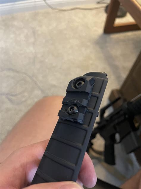 Mounting Flashlight To Car15 Handguards The Gunsmiff Way R Retroar