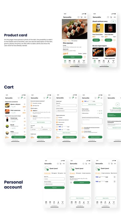 UX Design Process Sushi Restaurant On Behance