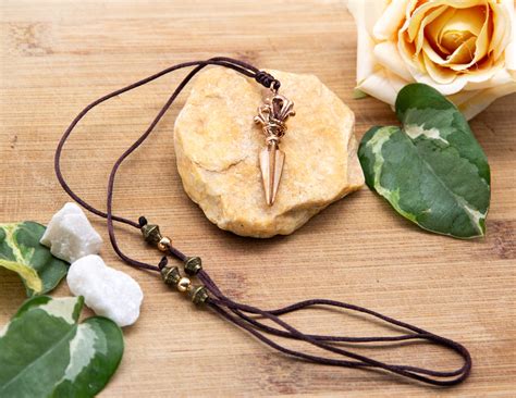 Copper Phurba Necklace Rinchen Shop