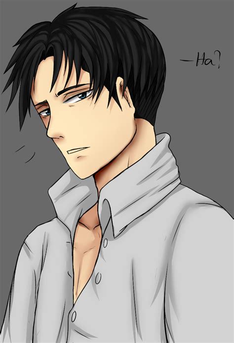 Fanart Levi Ackerman By Dinaaw On Deviantart