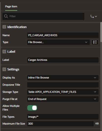 Error Al Cargar Archivos A Colección Oracle Forums