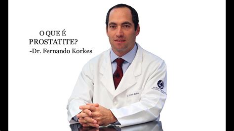 O Que é Prostatite Youtube