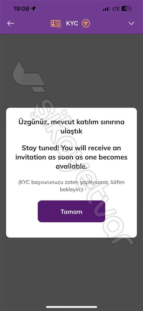 pi network kyc doğrulama sorunu Şikayetvar