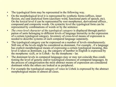 The Problem Of Categorization In Linguisticsppt