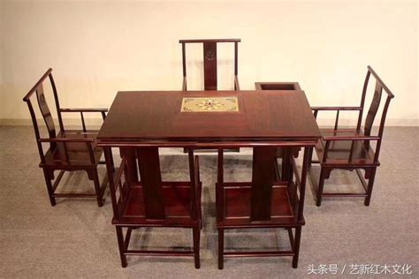 紅木家具尚比亞血檀茶桌款式一覽 每日頭條