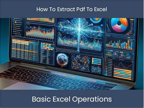 excel tutorial how to extract pdf to excel excel