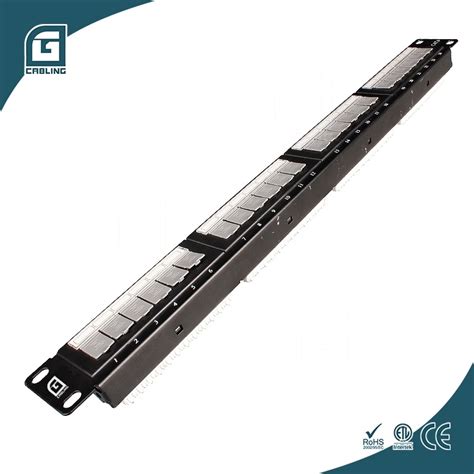 Gcabling CAT6 Network Unshielded 24 Port Patch Panel 1u Rack Mount RJ45