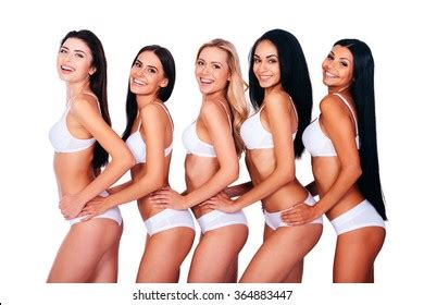 Loving Their Curves Side View Five Stock Photo 364883447 Shutterstock