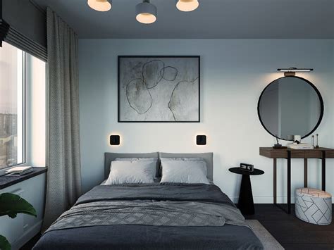 Vasilevadesign МОНОХРОМНЫЙ ИНТЕРЬЕР СПАЛЬНЯ В ПРОЕКТЕ Vasilevadesign жкамстер Это проект для