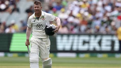 David Warner Out For 34 In His Farewell Test Australia 78 1 At Lunch