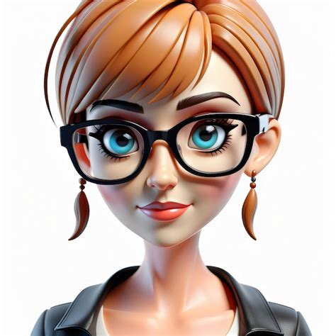 Premium Photo 3d Cartoon Woman