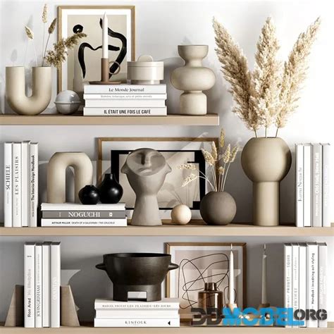 3d Model Decor Set 47