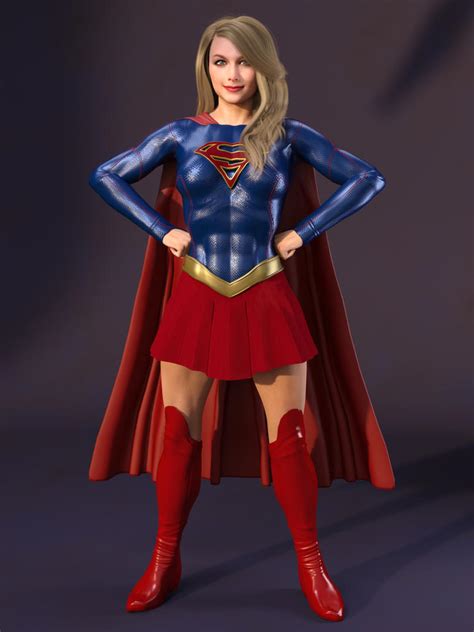Supergirl Melissa Benoist By Dahrialghul On Deviantart