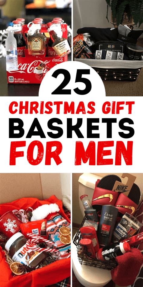 Diy Christmas T Baskets For Men Ohclary