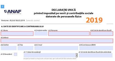 ULTIMA ORA comunicat MFP termenul de depunere a Declarației Unice și a Formularului