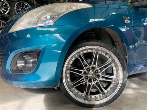 Ubec Mags Ssr Schumacher 17” Installed On This Suzuki