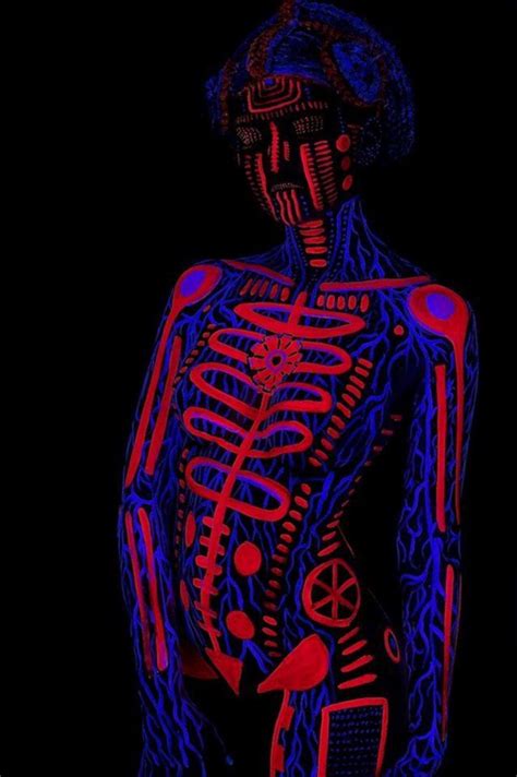 86 Best UV Body Art Images On Pinterest Body Paint Body Painting And