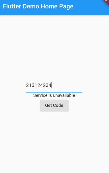 error handling in flutter producement