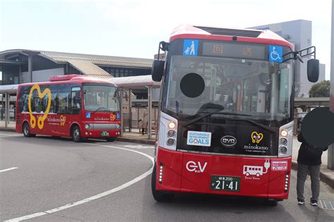 こまさーず On Twitter そういや あい愛バスの電気バス路線で走ってるトコまだ見てない。