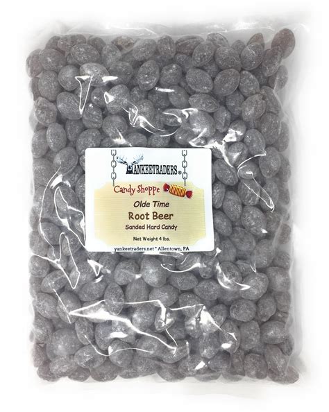 Olde Time Root Beer Sanded Candy Drops ~ 4 Lbs