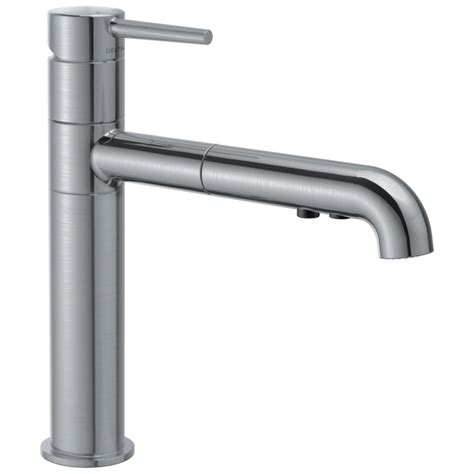 Delta Trinsic® Single Handle Pull Out Kitchen Faucet Arctic